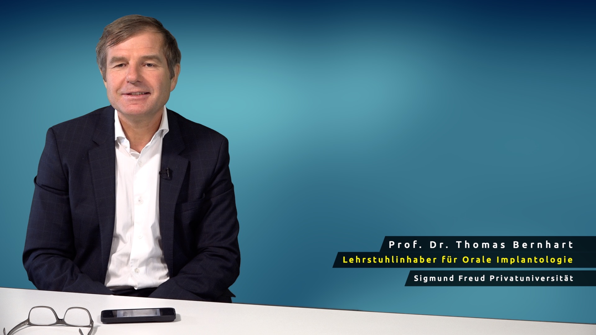 Prof. Dr. Thomas Bernhart – Der retinierte Zahn – DENTALakademie experts